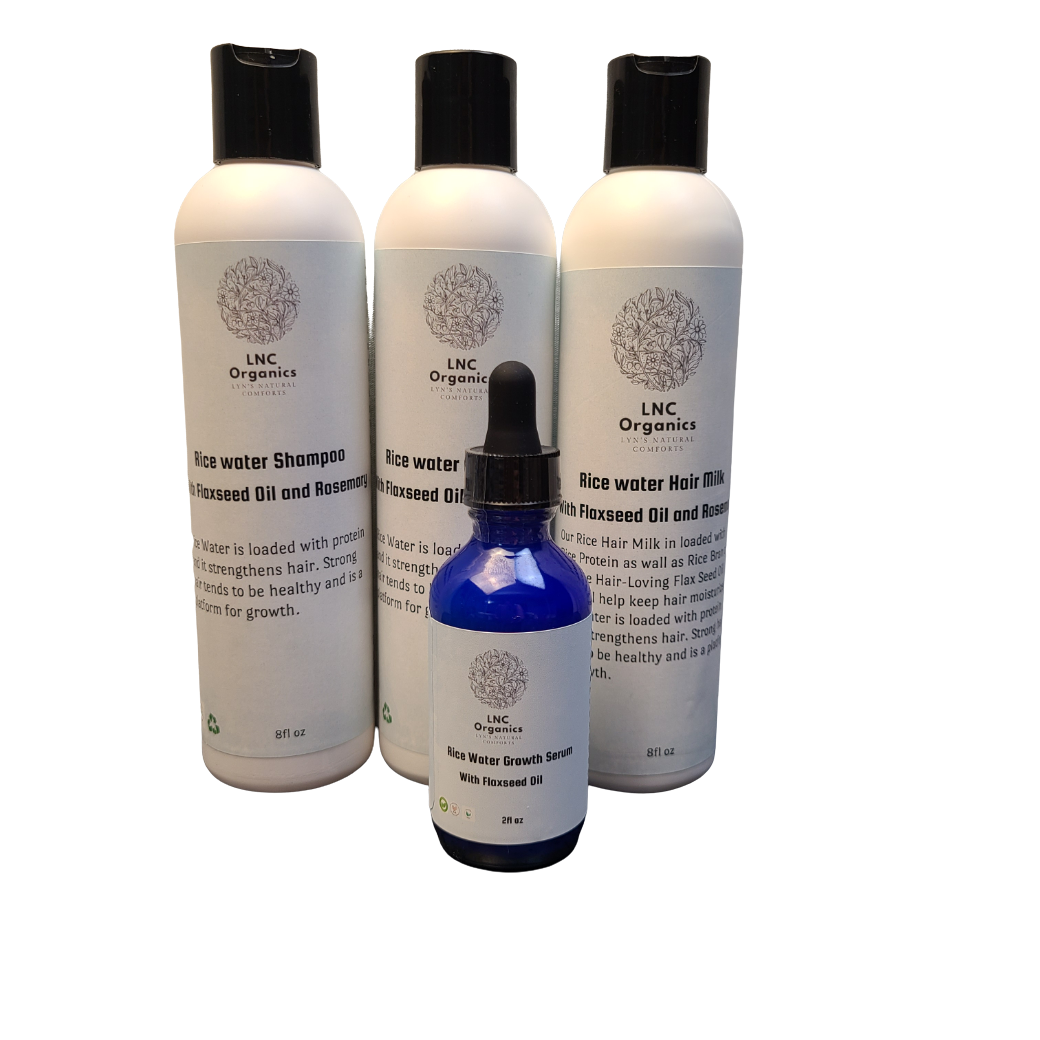Rice Water Collection – Lyn's Natural Comforts Organics LLC